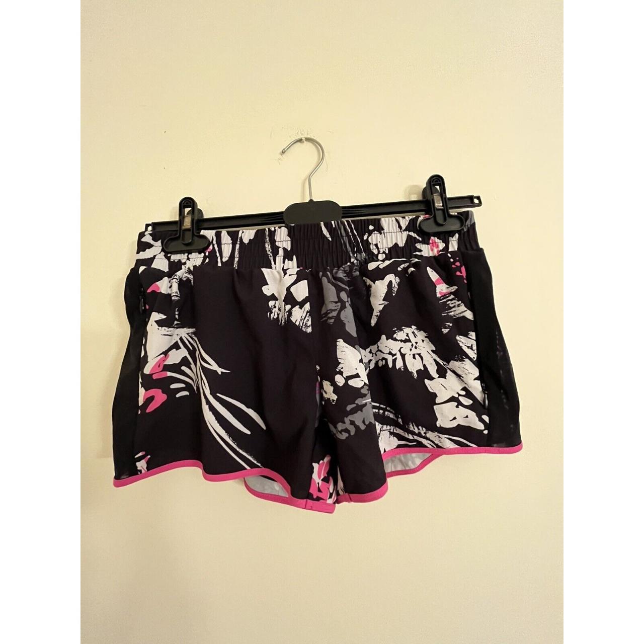 Fabletics Women’s Shorts Size XS Black White Pink. - Depop