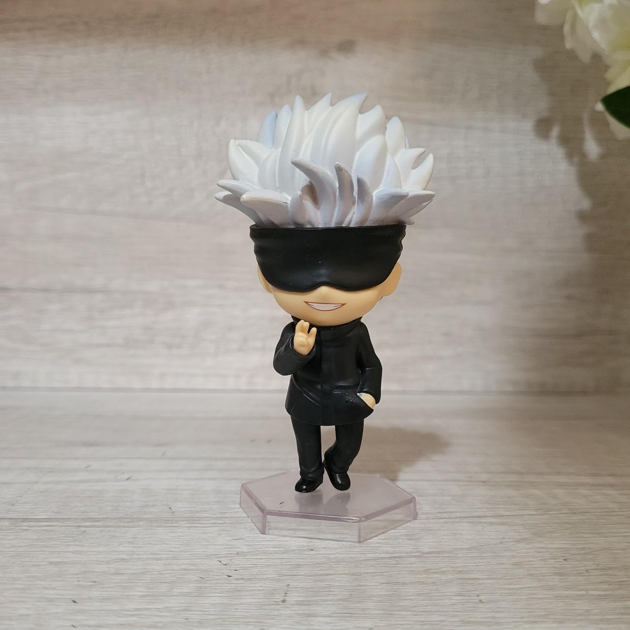 Satoru Gojo Jujutsu Kaisen Anime Chibi Figurine With... - Depop