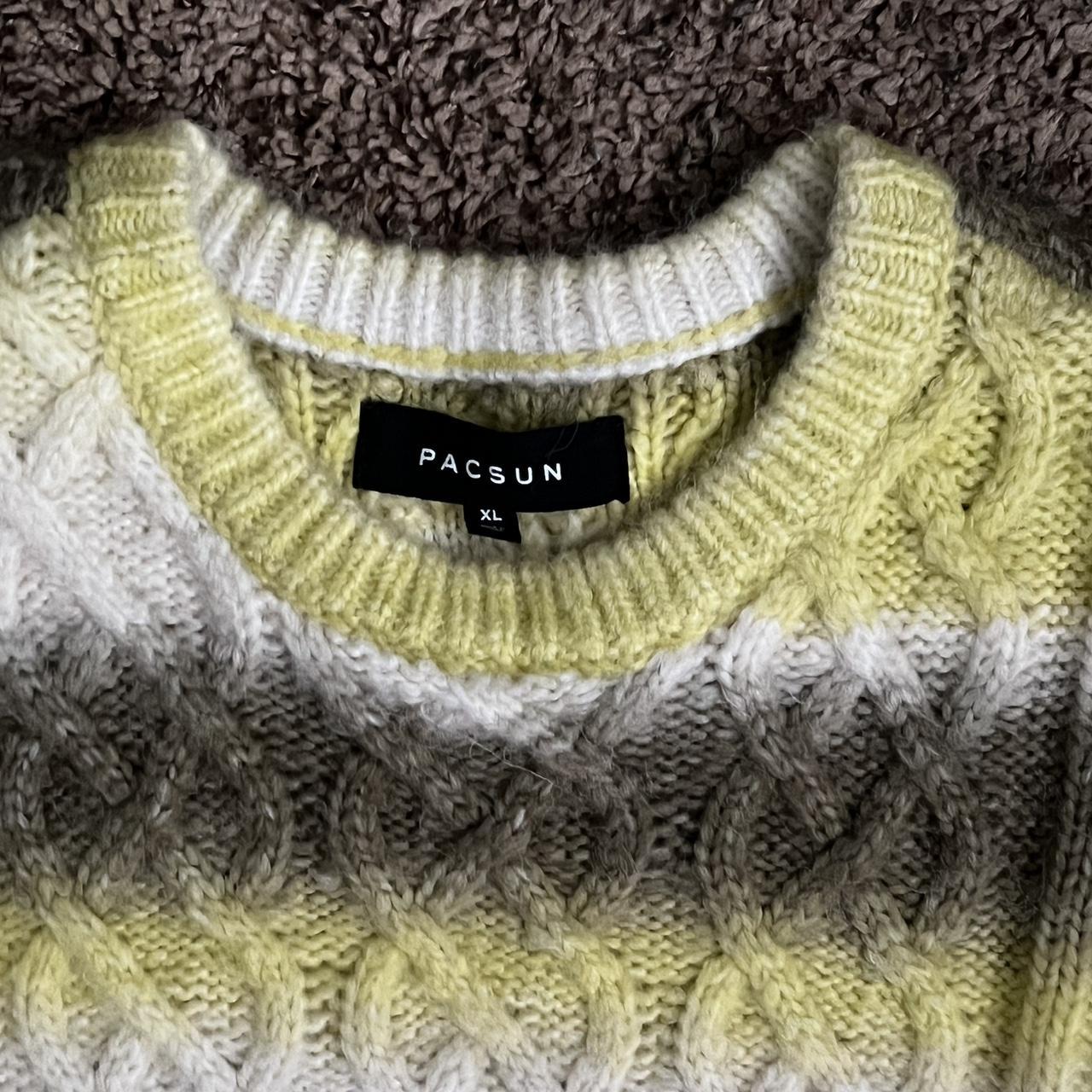 Pacsun Knit Sweater gently used, still in really... - Depop