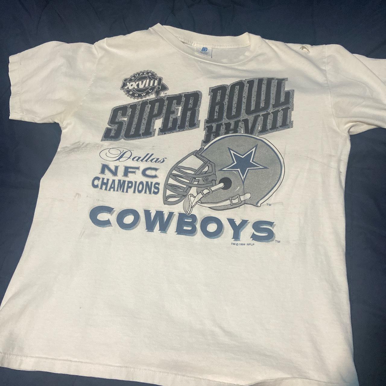 Early 2000s White Starter Dallas Cowboys... - Depop
