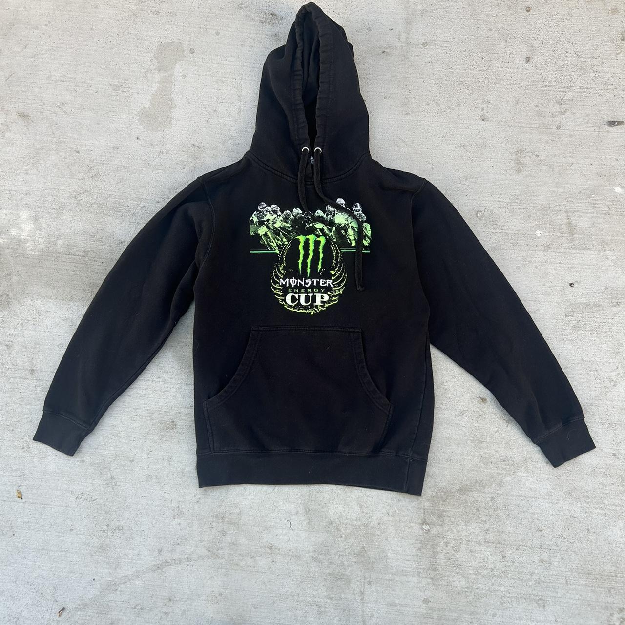 Vintage Monster Energy Monster Cup hoodie Size small... - Depop