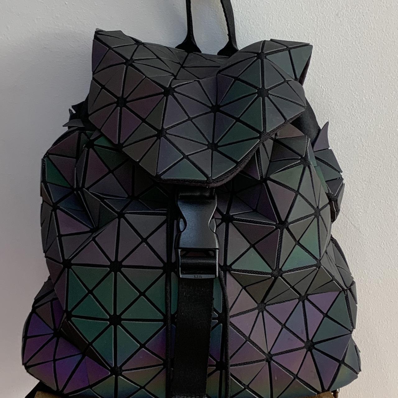 Geometric style backpack Very comfortable and handy... - Depop
