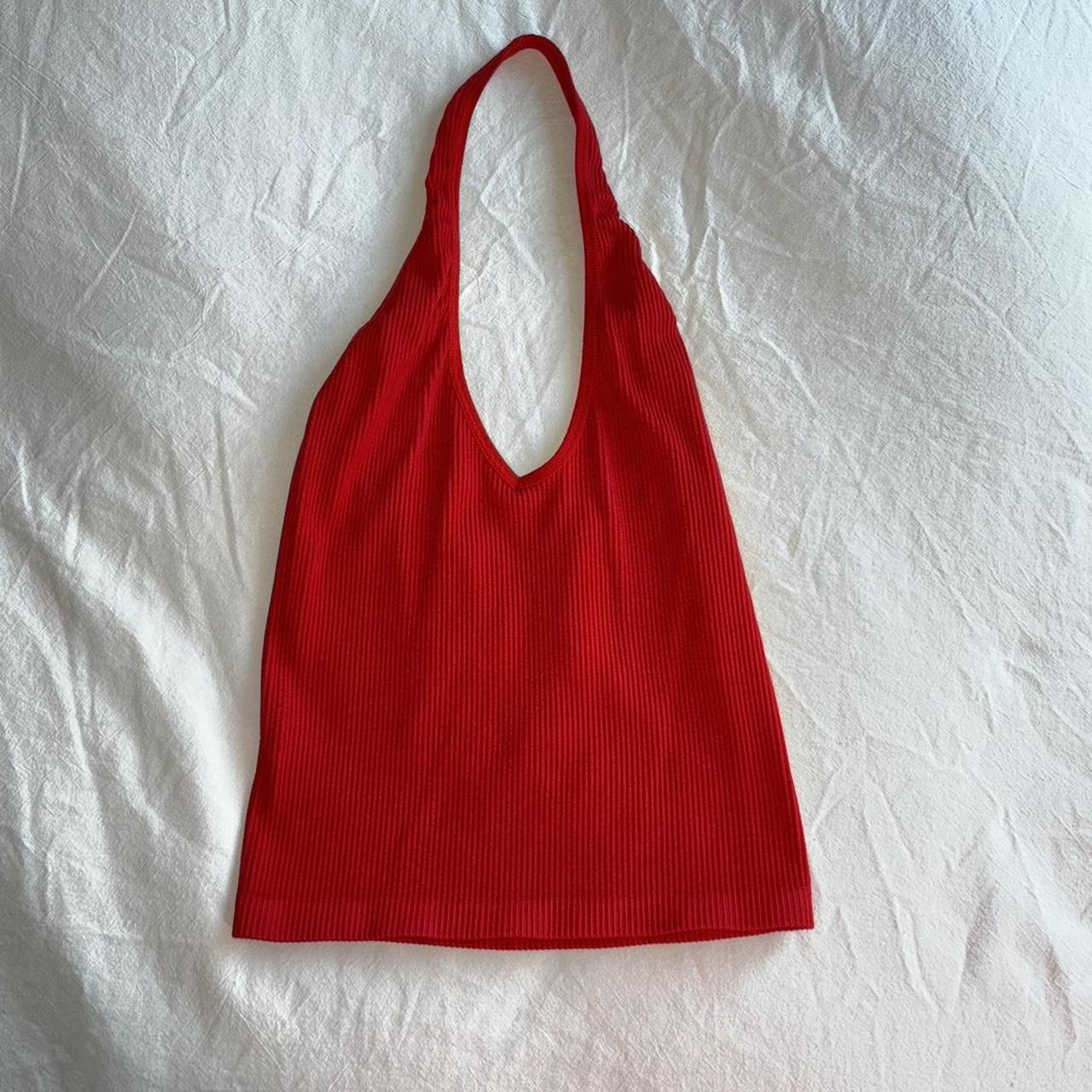 Bright red halter bra top! Out from Under from Urban... | Depop