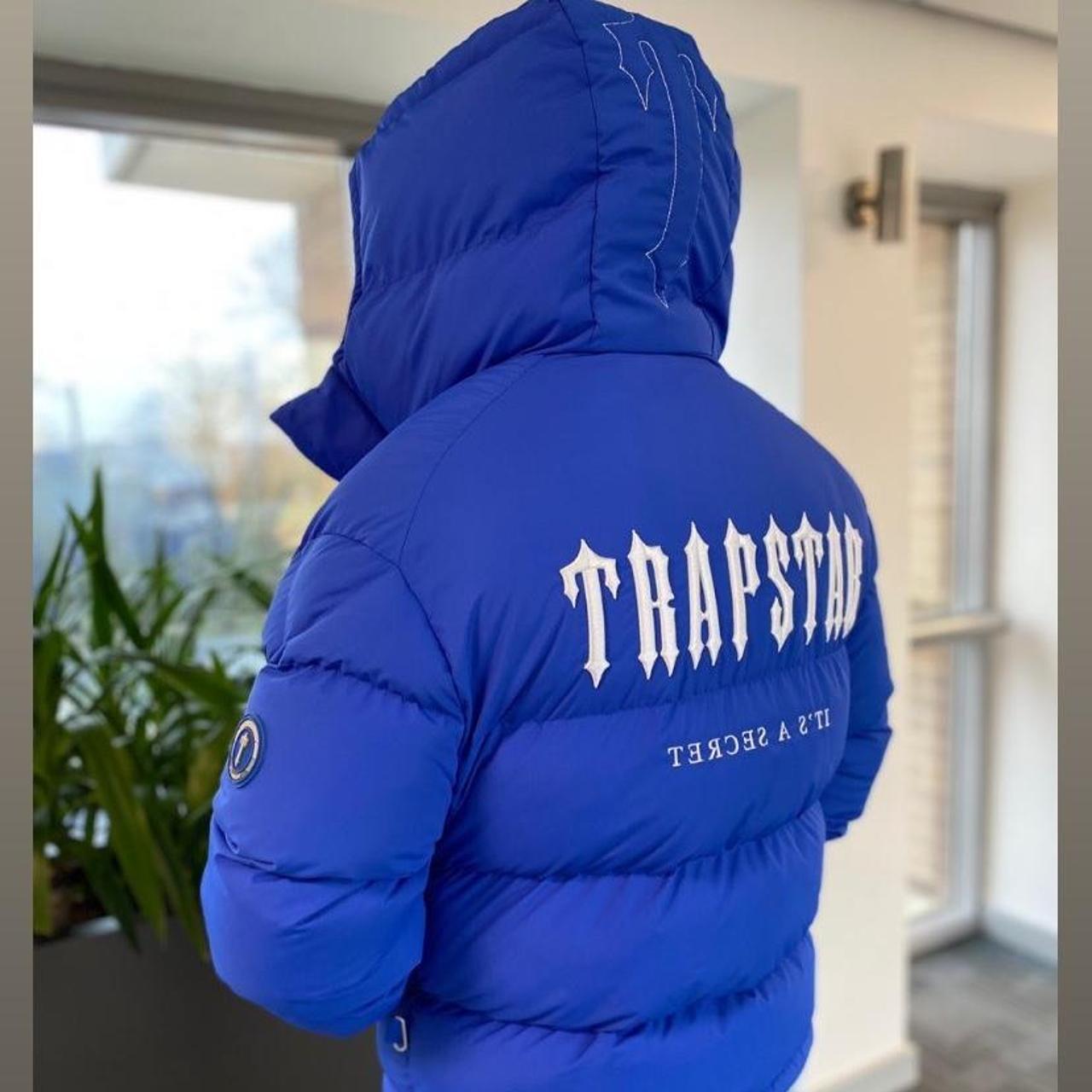 TRAPSTAR Decoded 2.0 Puffer (Dazzling Blue) 💙 MEDIUM... - Depop