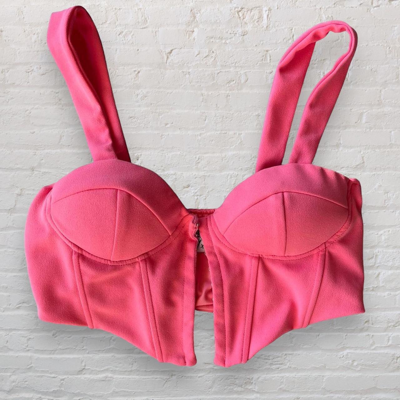 Bubblegum pink princess Polly bustier top (Size 8,... - Depop