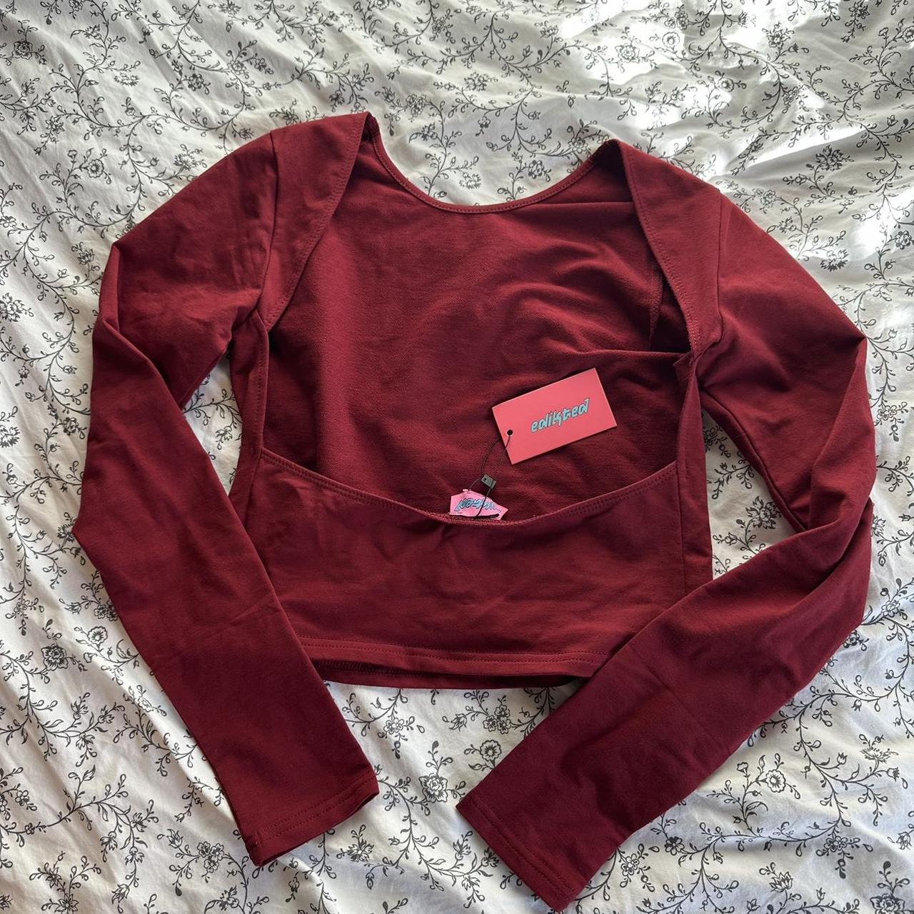 Haven open back top from edikted - new with tags,... - Depop