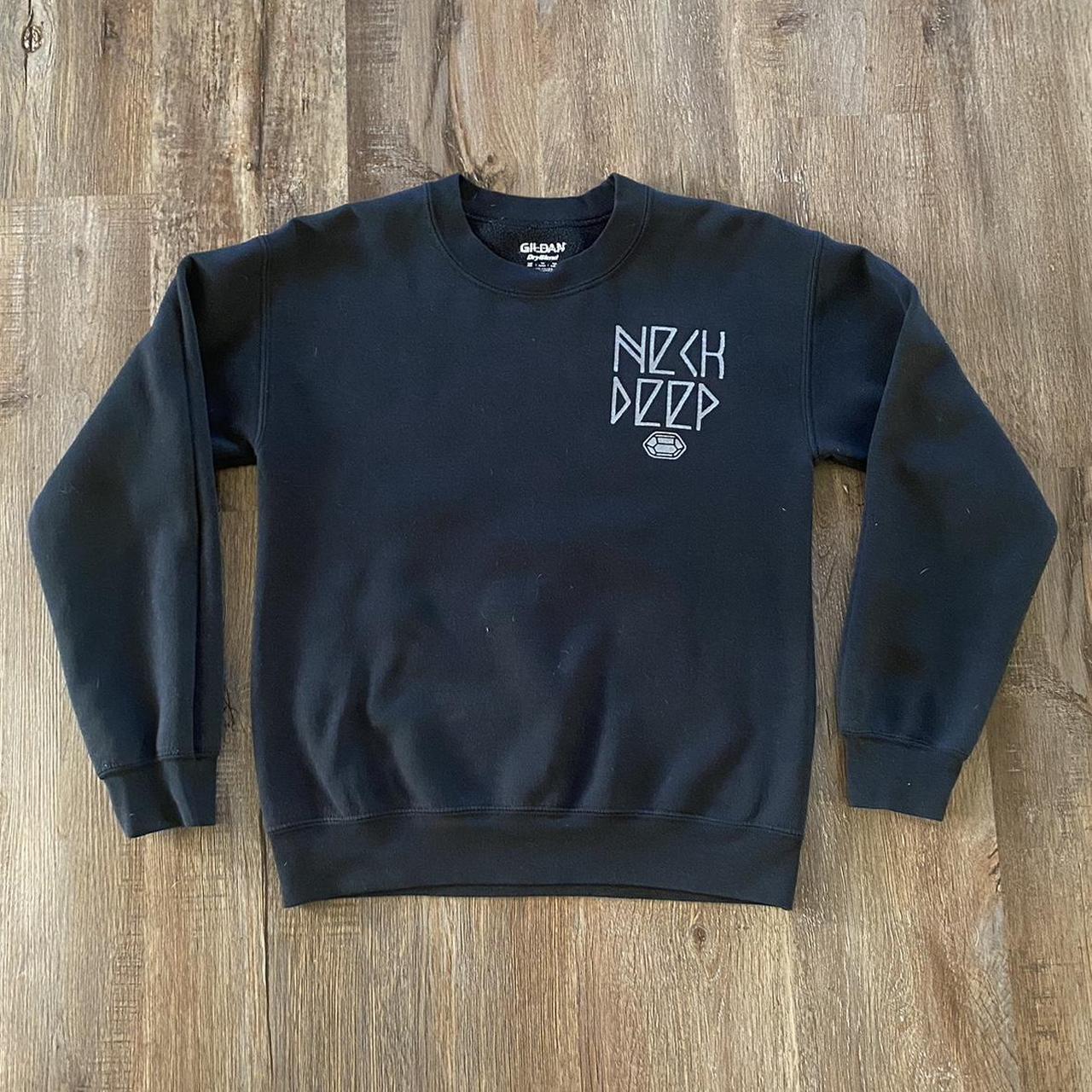 black neck deep crew neck - small #neckdeep... - Depop