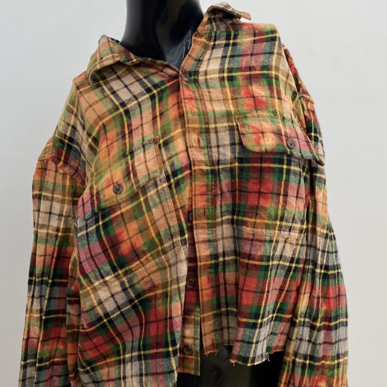 Handmade Autumn Nyc Flannel Size M All sales are... - Depop