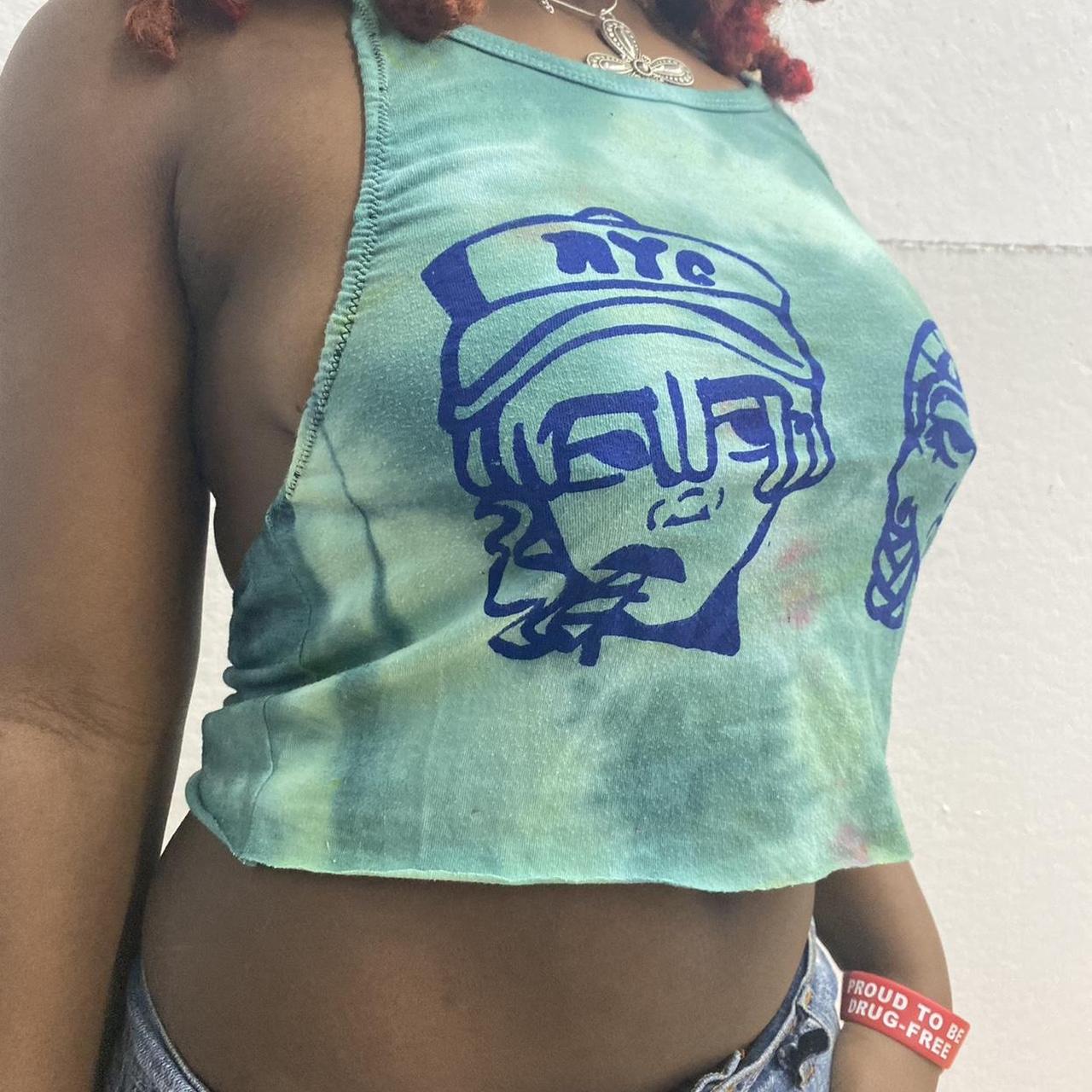 Autumn NYC halter top Model is Medium #y2k... - Depop