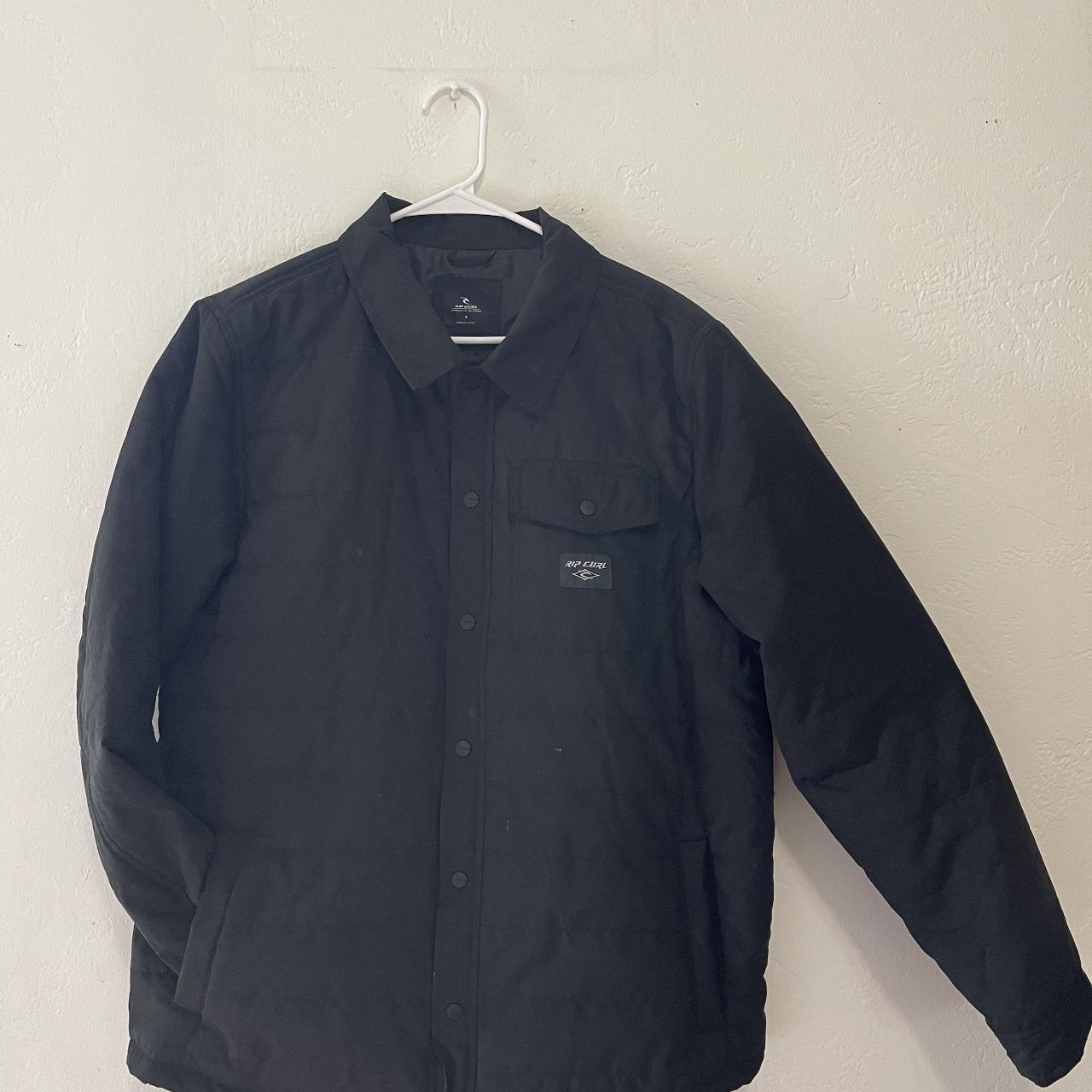 Rip Curl Men's Black Jacket | Depop