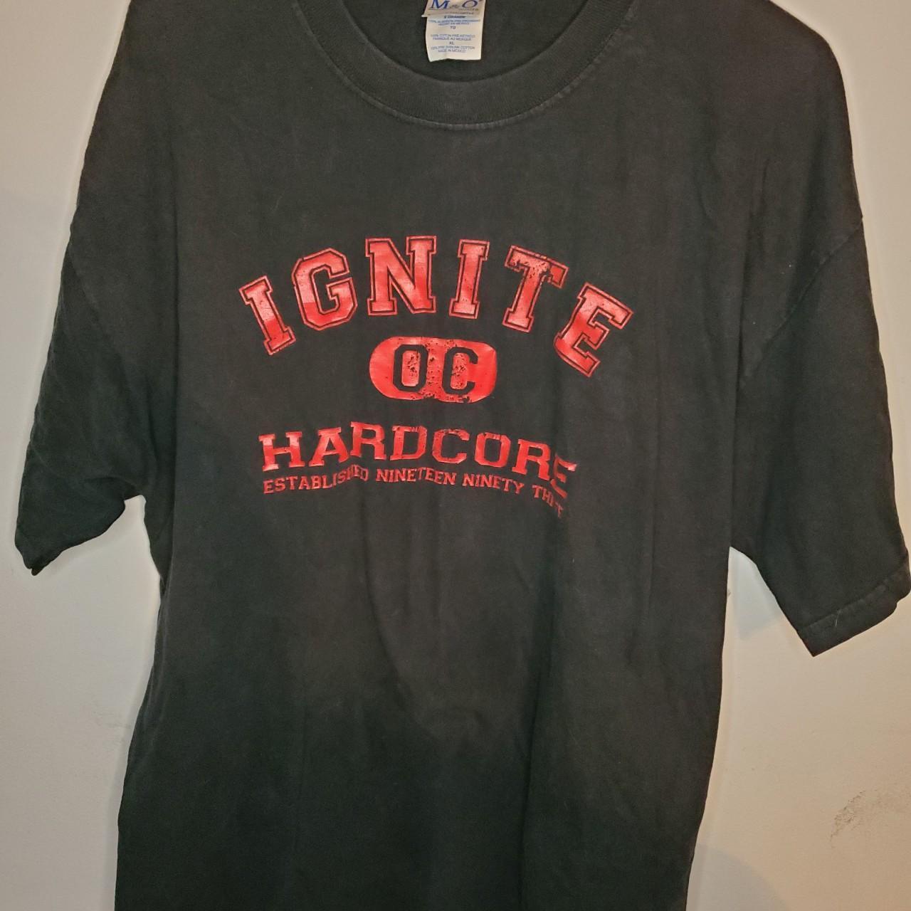 Ignite, hardcore, vintage tshirt, size XL, good used... - Depop