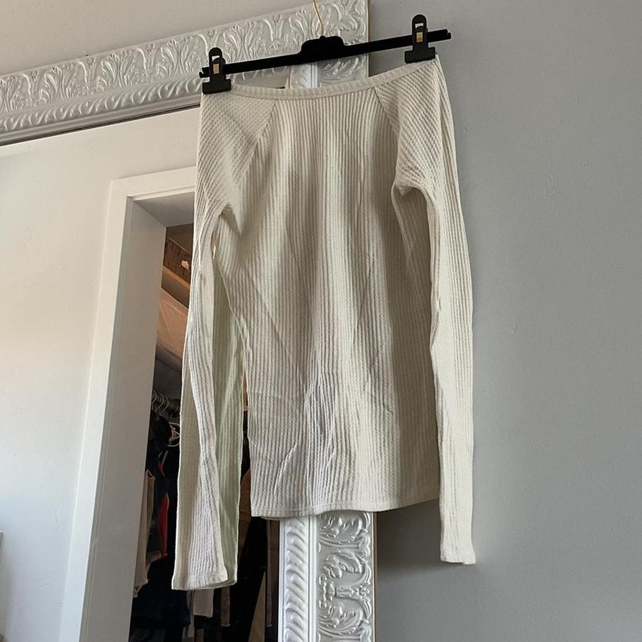 ARITZIA WAFFLE KNIT aritzia babaton waffle knit rib... - Depop
