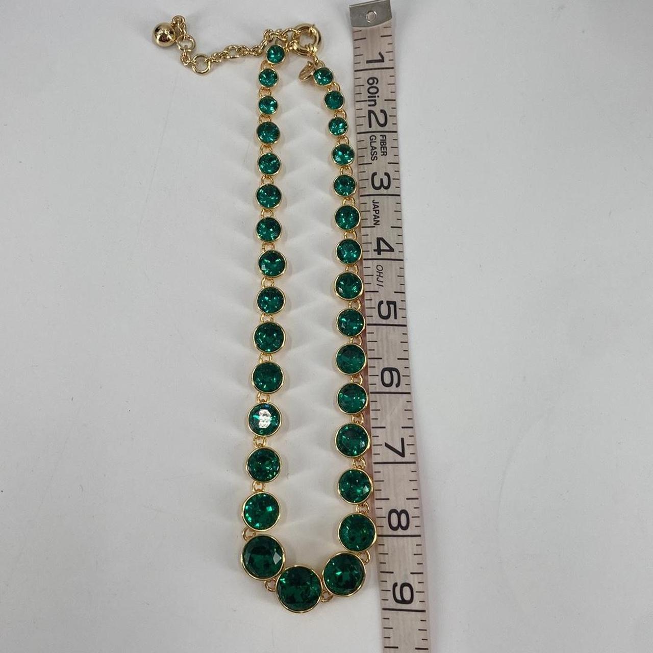 Talbots Women's Green and Gold Jewellery | Depop