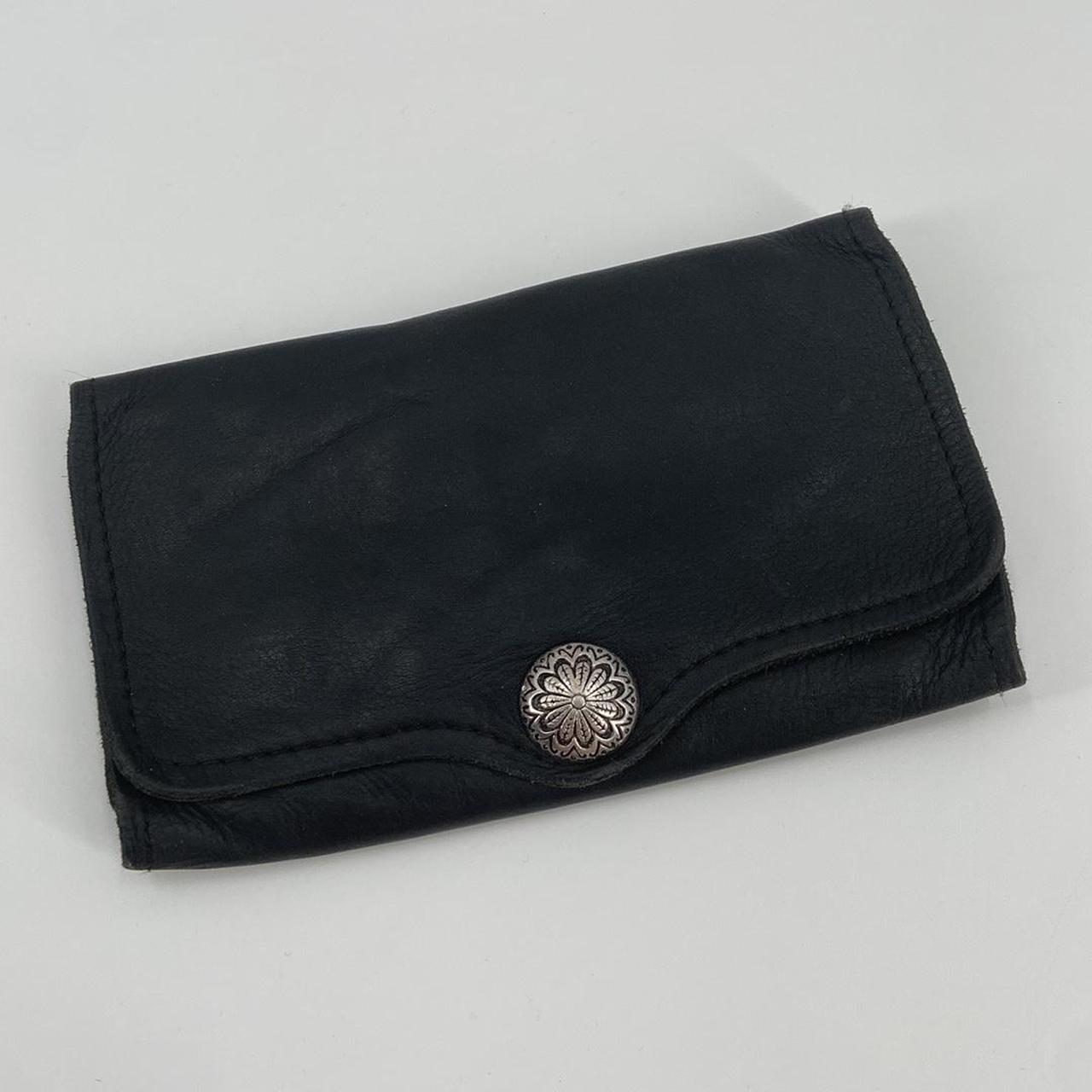 Men's Black and Silver Wallet-purses | Depop