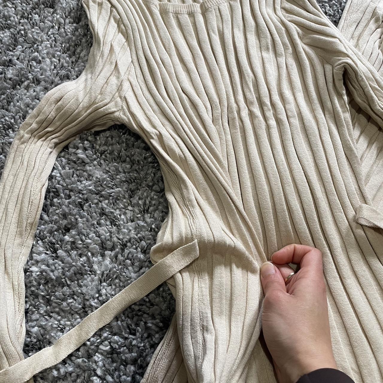 Dissh Ada Dress dupe in Beige Size M Brand new... - Depop