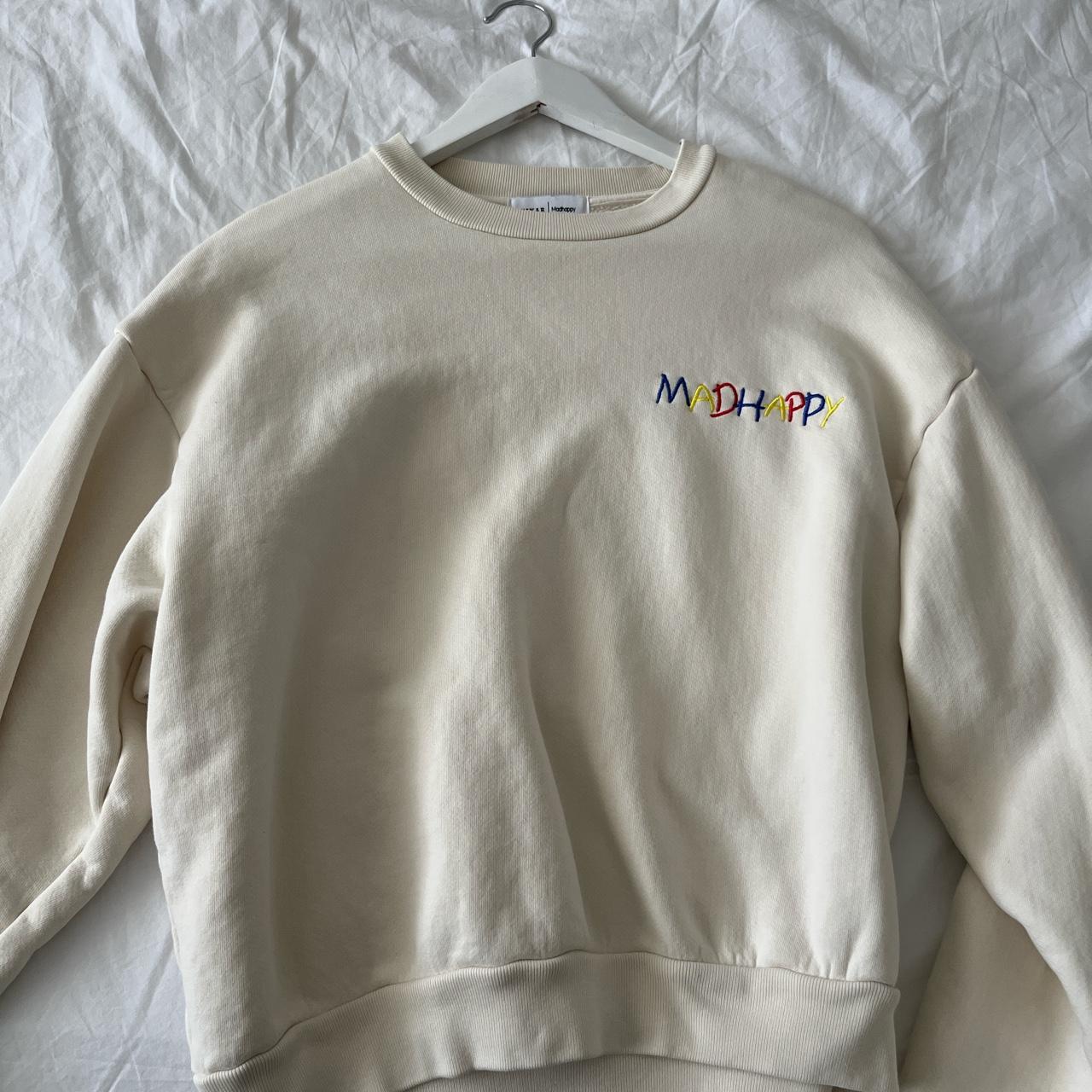Mad happy x Pixar collab creme Crewneck. No longer... - Depop