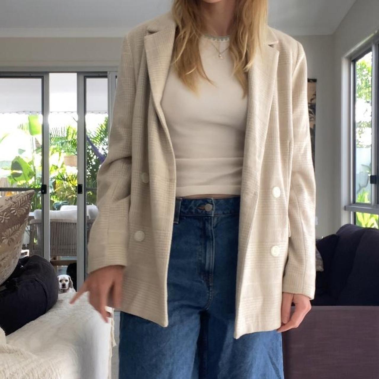 Glassons wool blazer size 14. Super warm. Has... - Depop