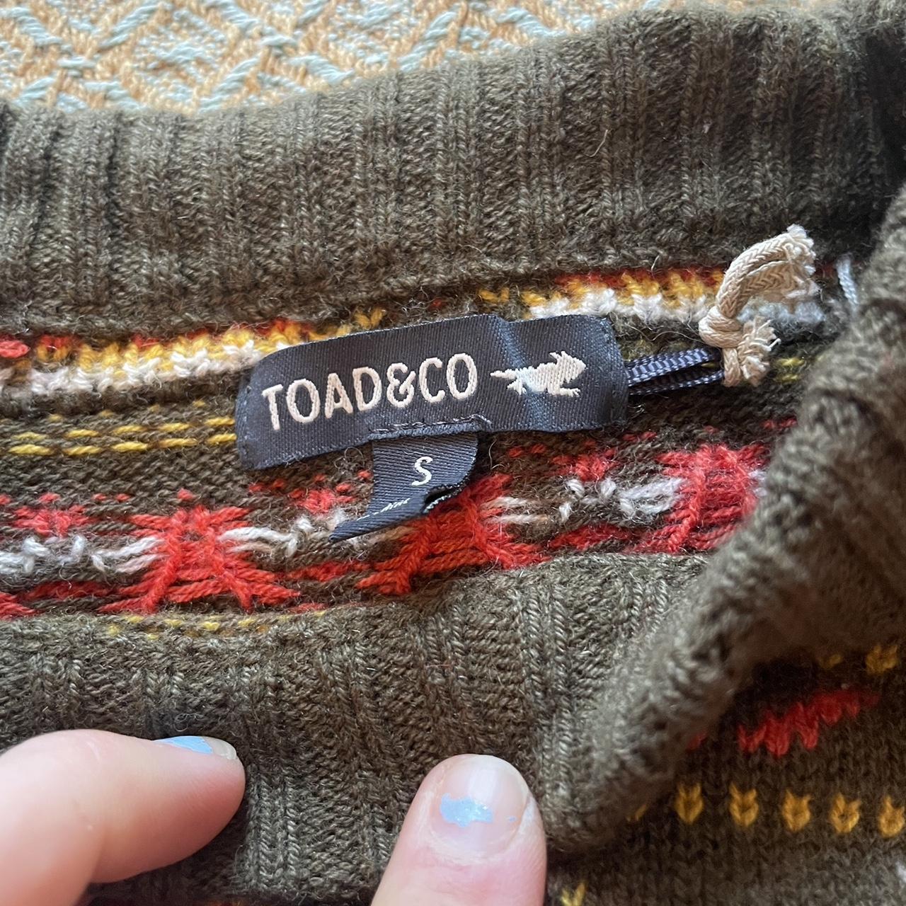 Toad and Co Sweater A wool blend, some may find... - Depop