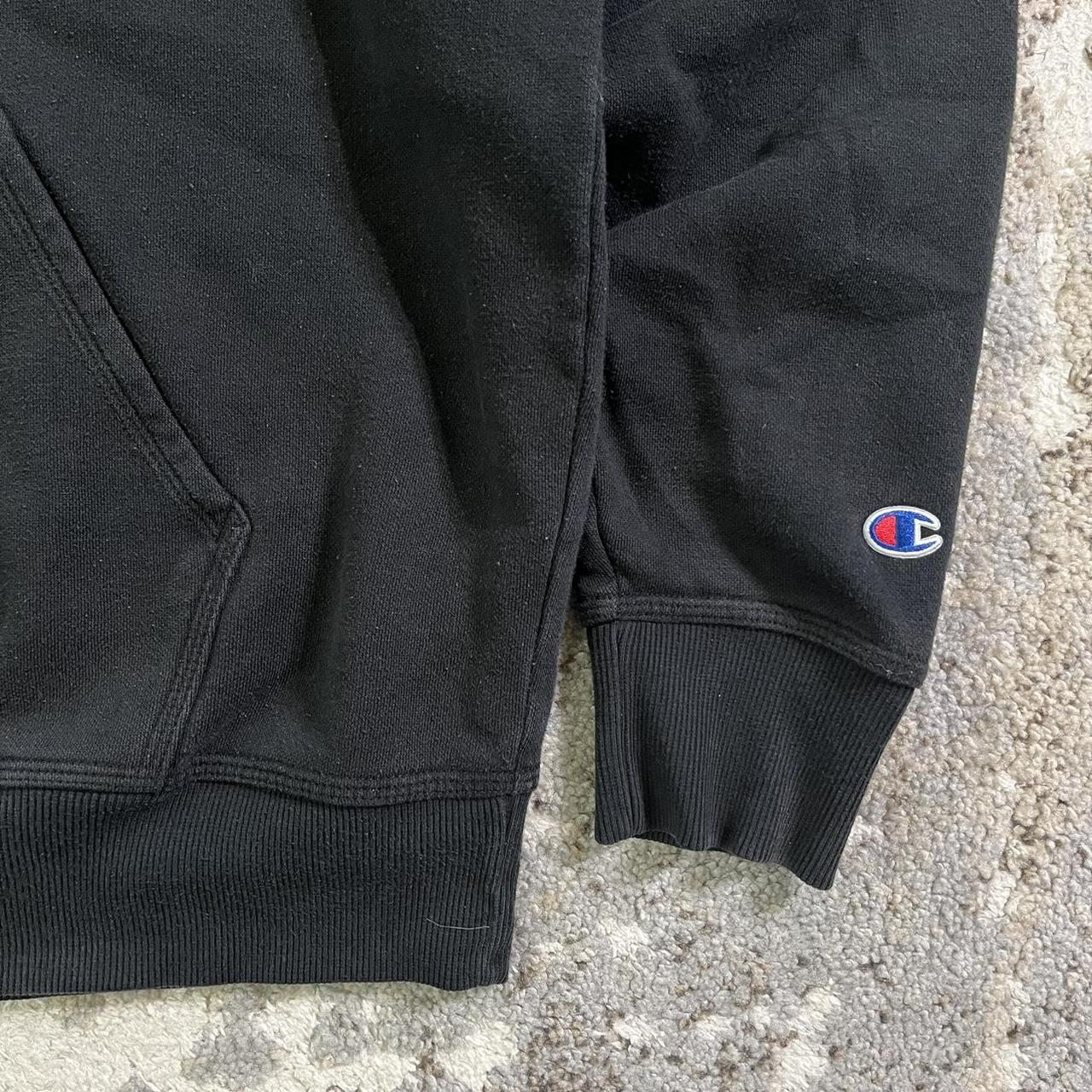 Clean Champion Essential Logo Hoodie - Size Large -... - Depop