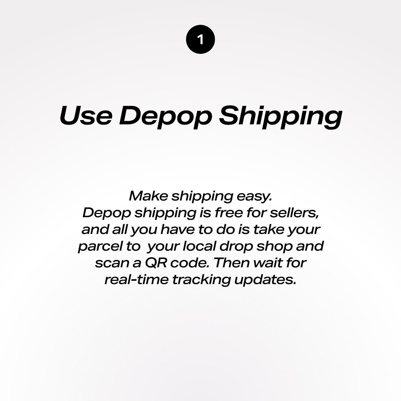 Get your shop ready to ship and provide customer... - Depop