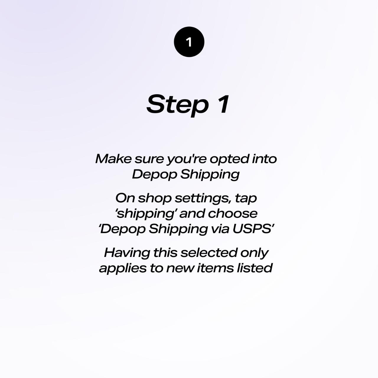 Now it’s easier than ever to ship your items by... - Depop