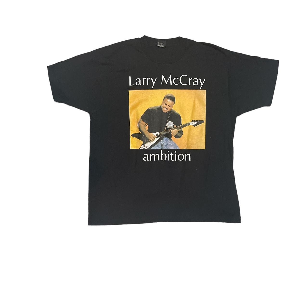 Vintage Larry McCray Band Shirt 21x 29... | Depop
