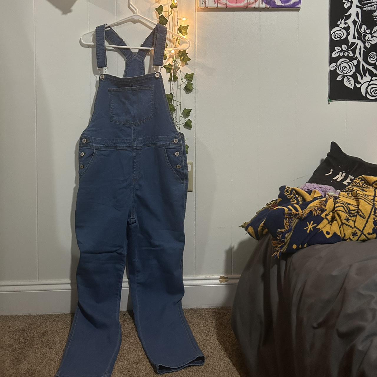 OVERALLS DETAILS: - material: 70% cotton, 28%... - Depop