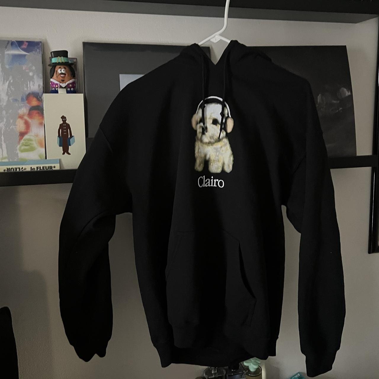 Clairo Dog Hoodie, Worn Once, Size L, Perfect Condition - Depop