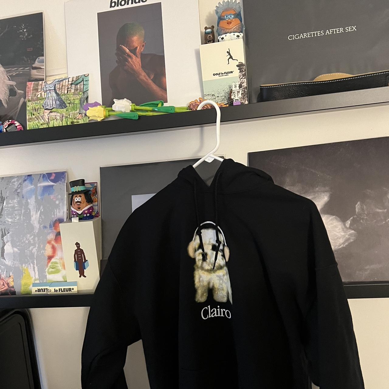 Clairo Dog Hoodie, Worn Once, Size L, Perfect Condition - Depop