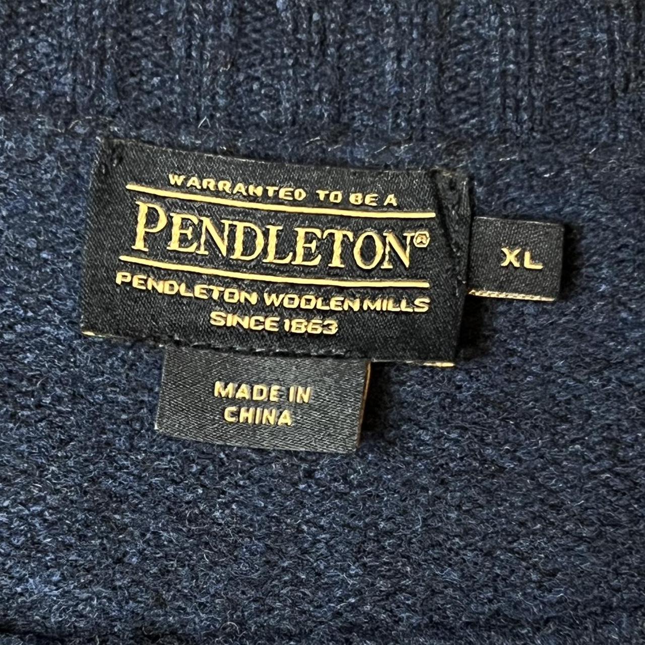 pendleton wool sweater super good condition. sized... - Depop