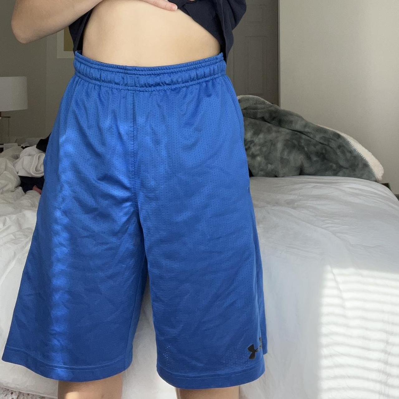 Men’s Under Armour royal blue basketball shorts.... - Depop
