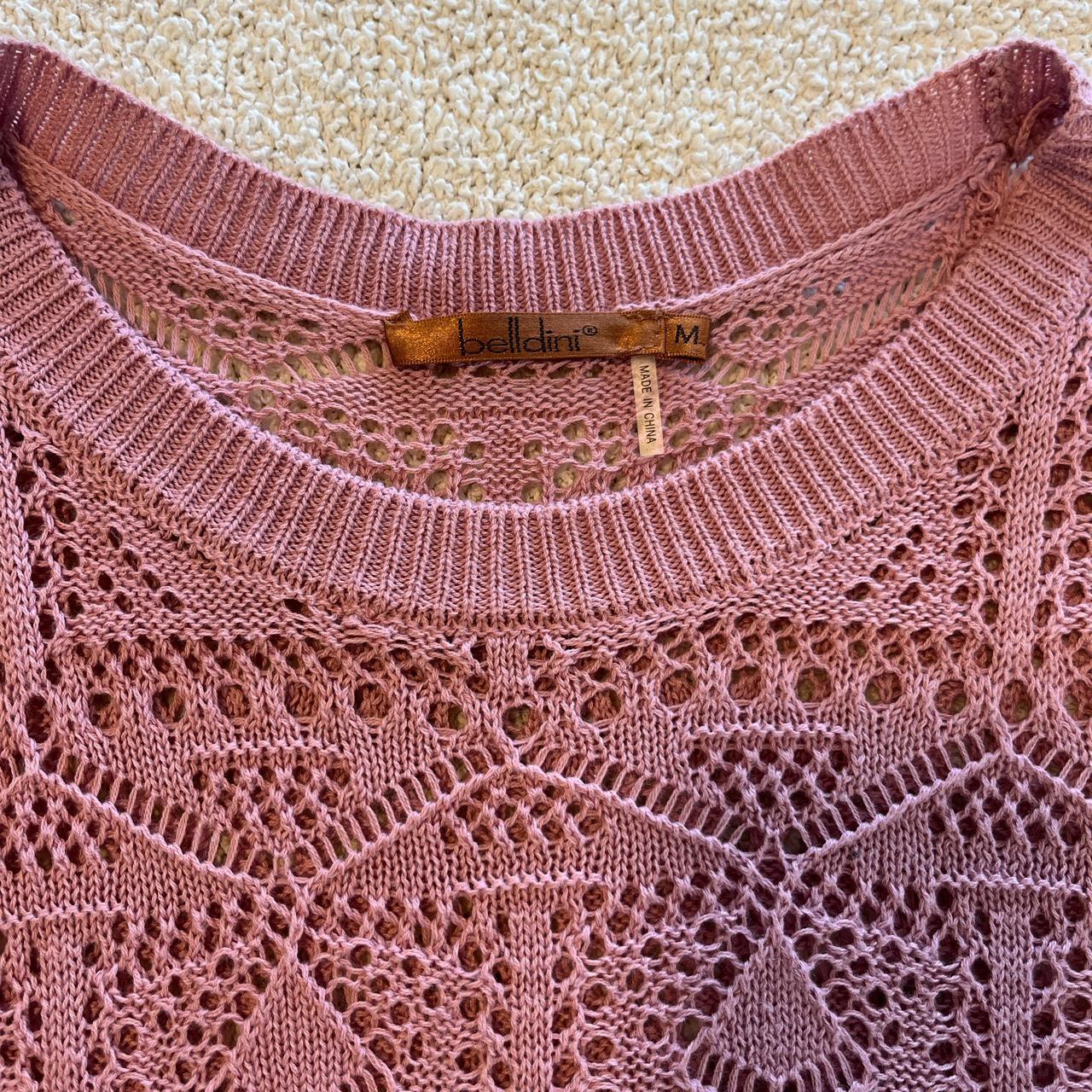 Belldini sweater with shoulder cutouts Oversized fit - Depop