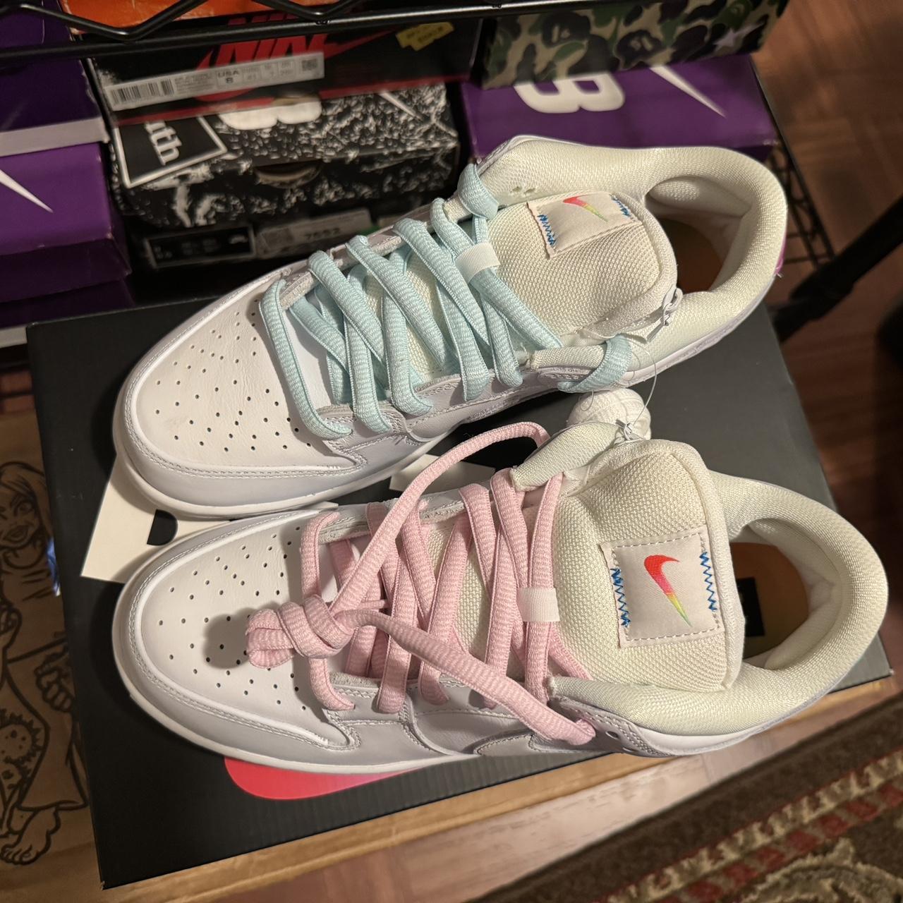 Nike sb be true dunk low size 8 #nikesb #betrue... - Depop