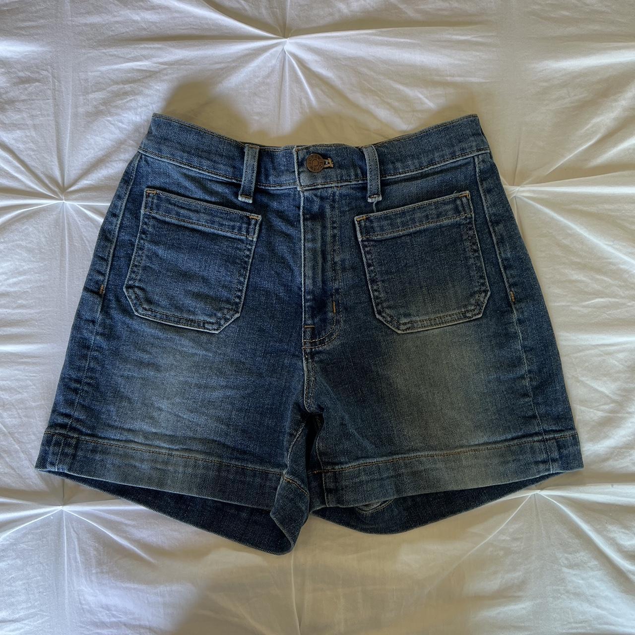 J Crew Womens Navy Shorts Depop