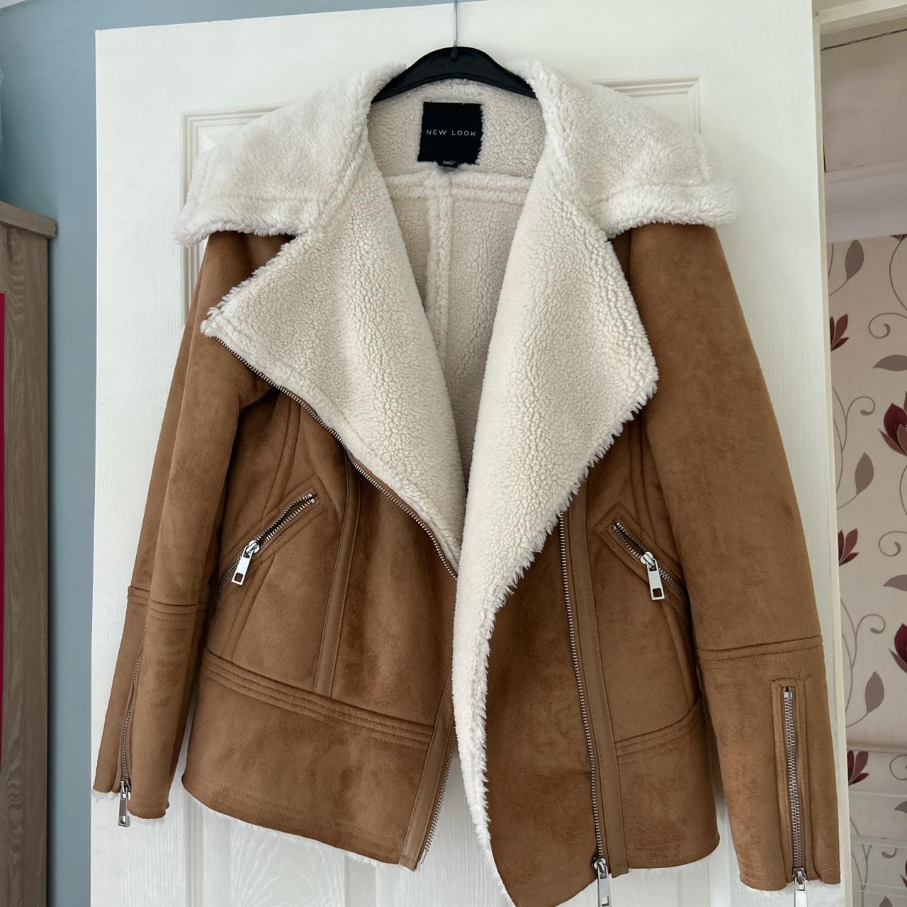 New look aviator jacket Worn a few times but in... - Depop