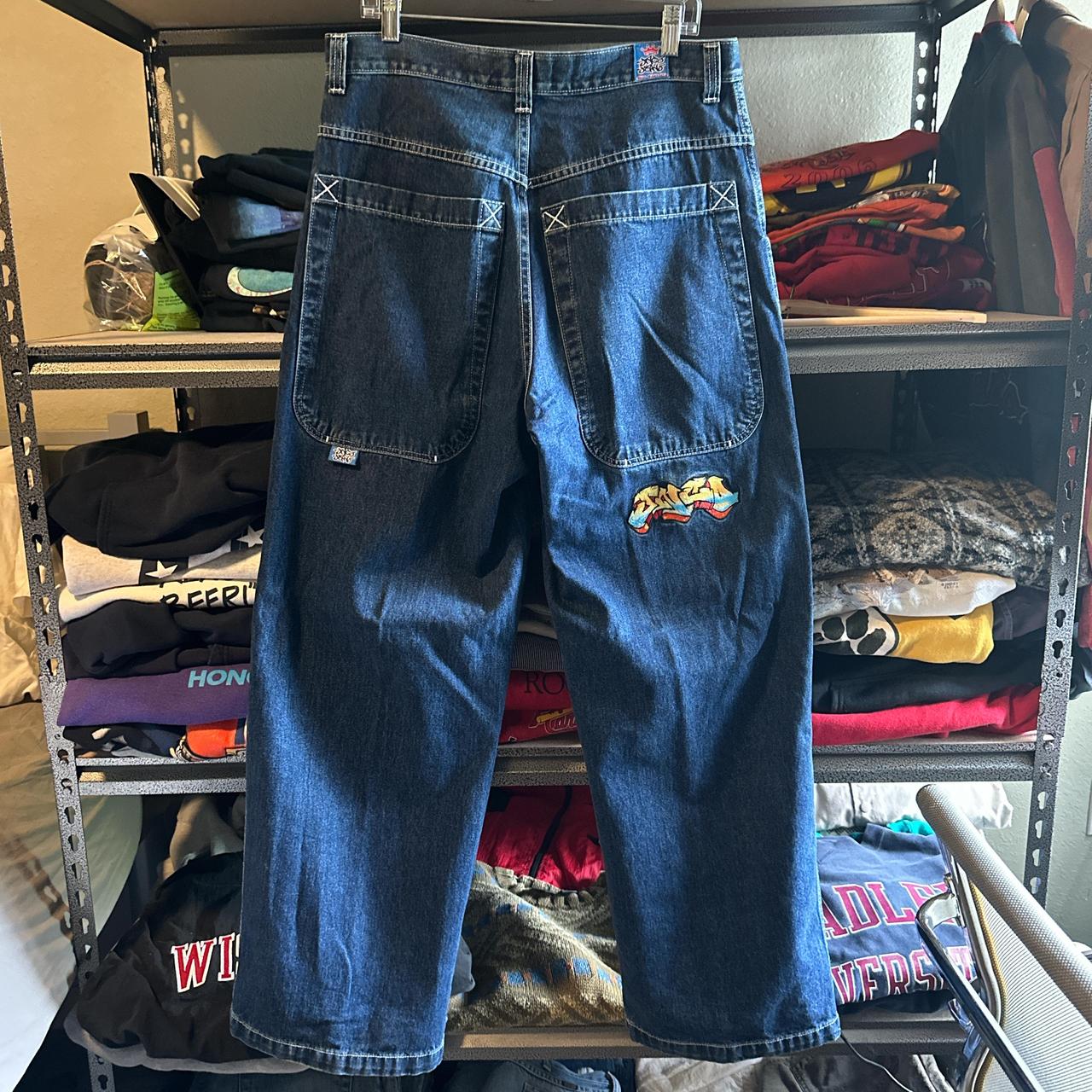 Vintage Y2K JNCO Baggy Jeans Wide leg, super... - Depop