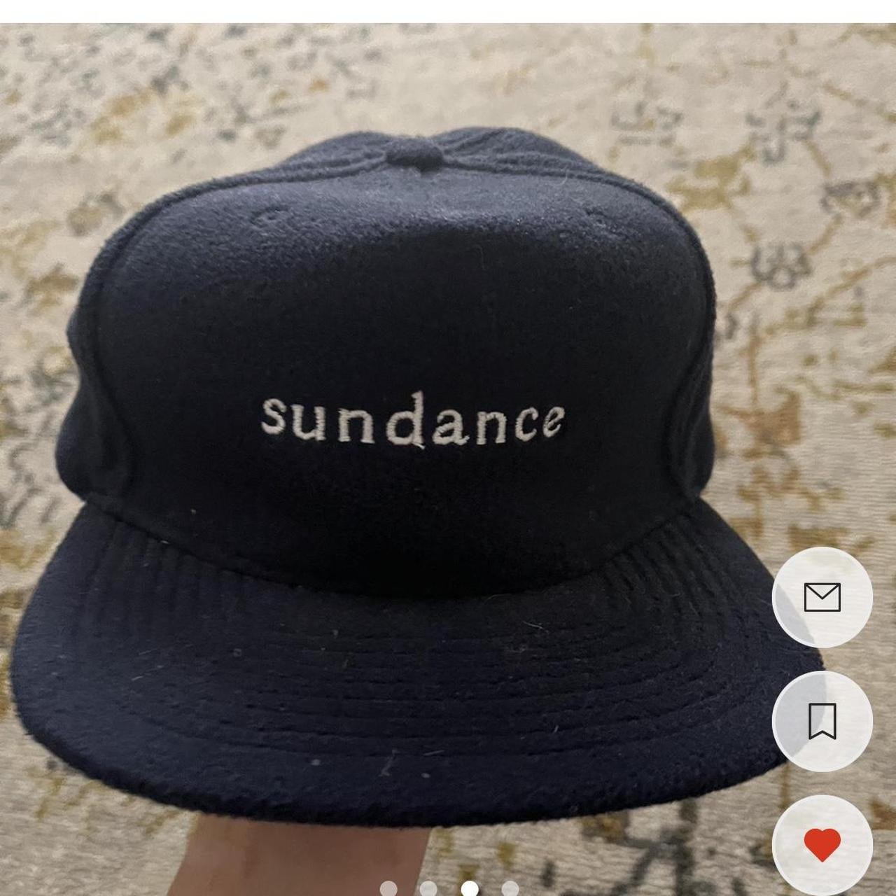 Sundance Men's Navy Hat | Depop