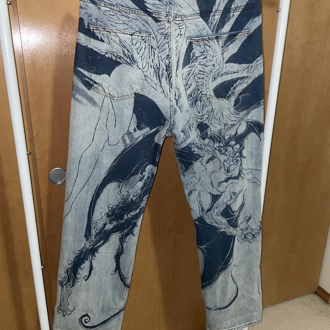 Angel Type Devil Man Crybaby Relaxed Denim 32”... - Depop