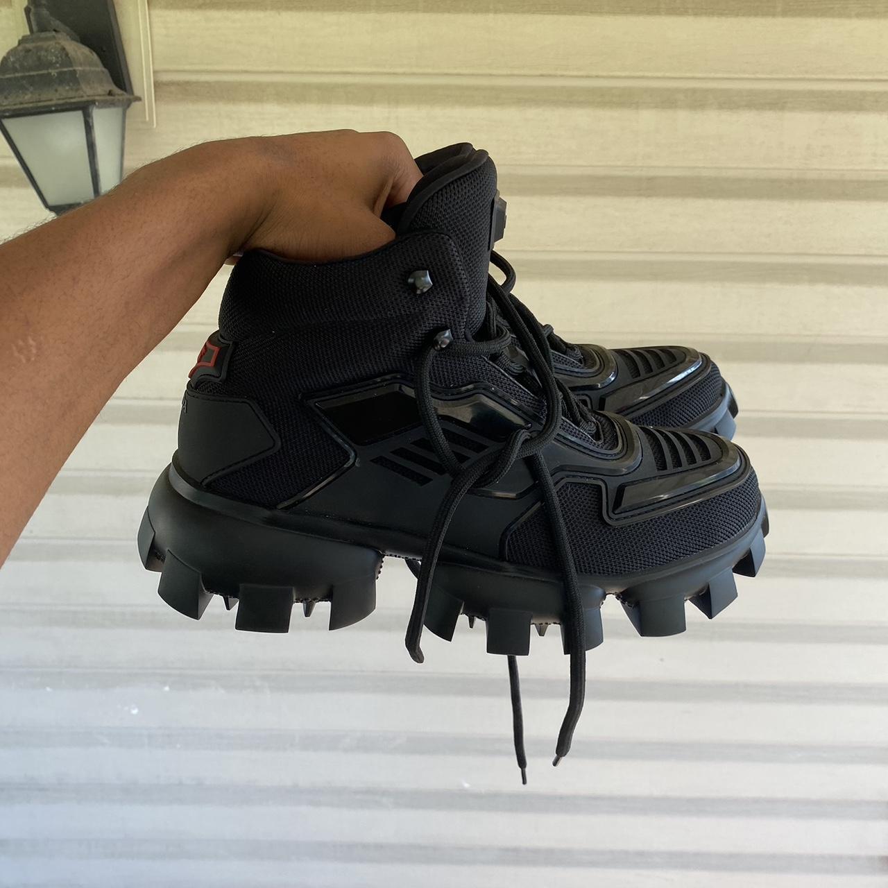 Prada Men's Black Boots | Depop