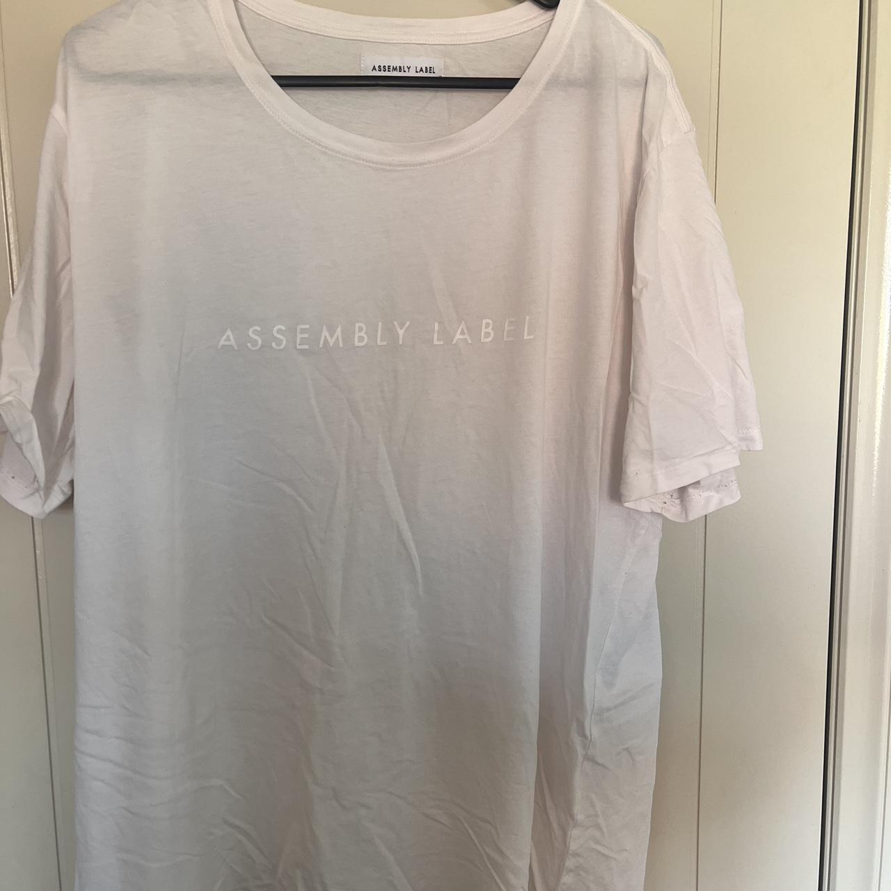 Assembly Label t shirt Worn once Light pink colour - Depop
