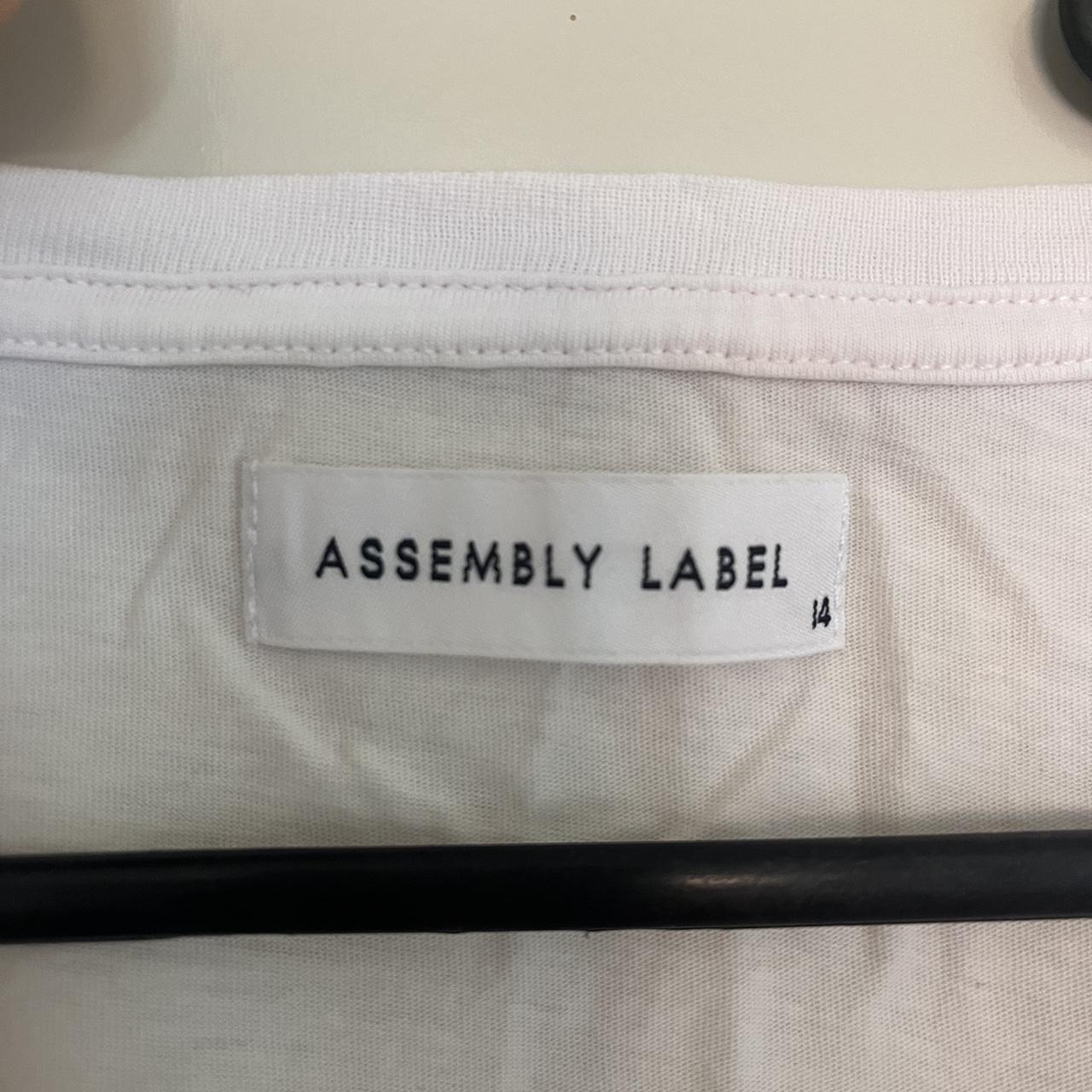 Assembly Label t shirt Worn once Light pink colour - Depop