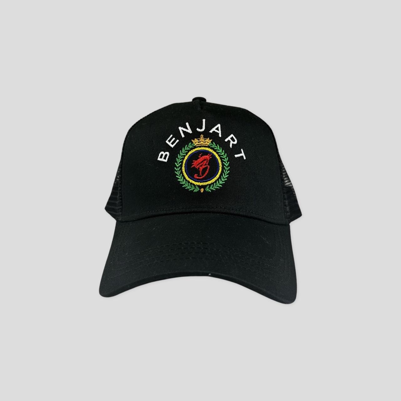 Benjart black trucker regal mesh cap SnapBack brand new - Depop