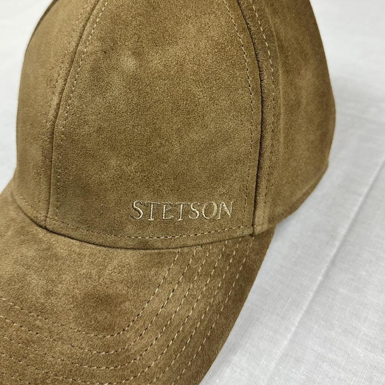 Stetson Baseball Cap Calf Split Brown Adjustable... - Depop