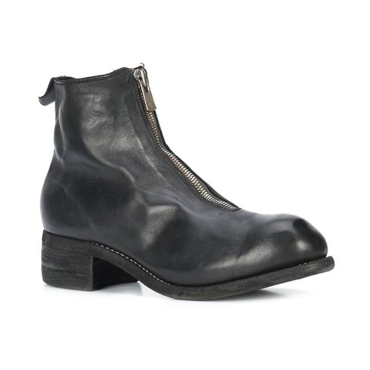 Guidi Men PL1 Leather Front Zip Boot Size 43 Fits... - Depop