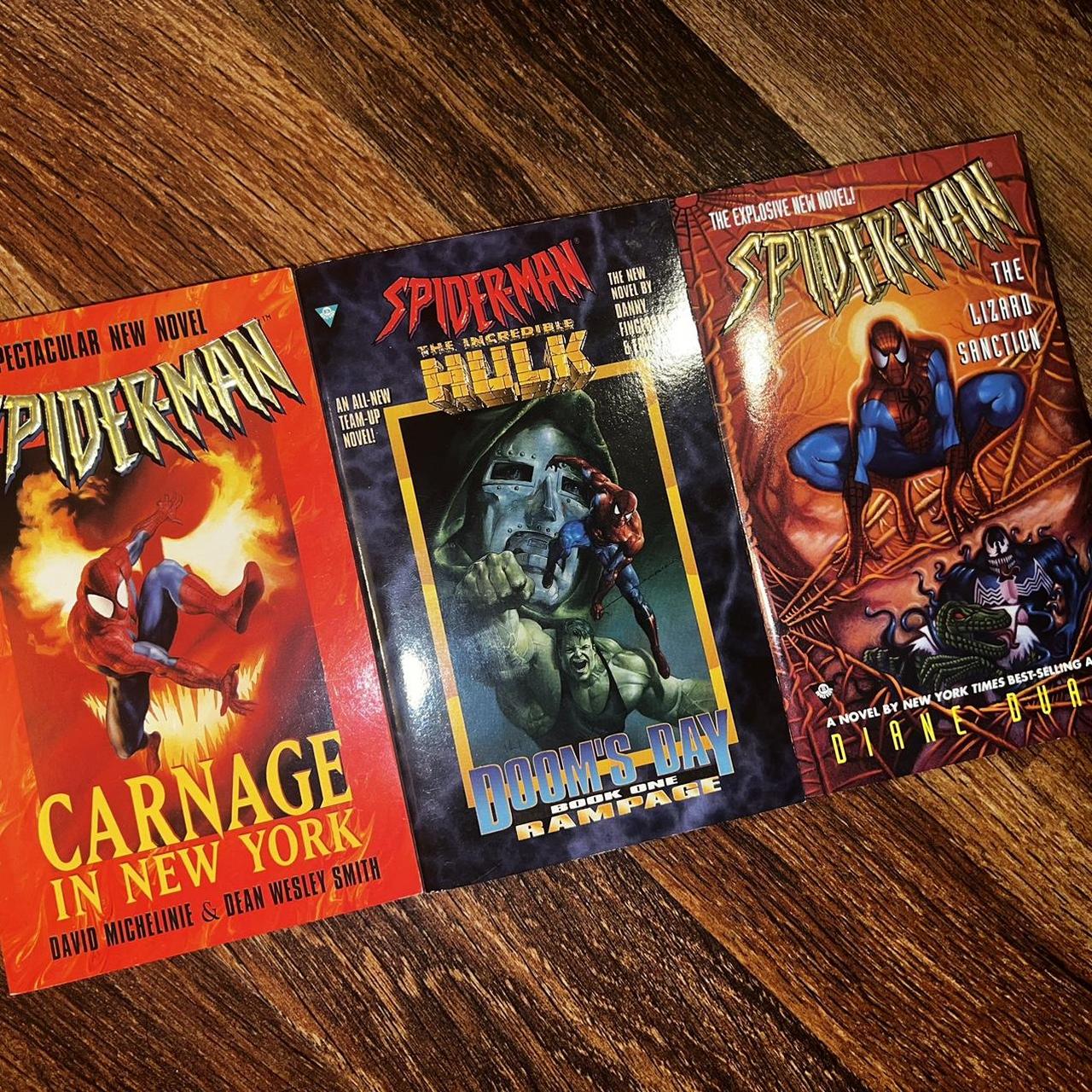Spider-Man Novels Lot All three books included... - Depop