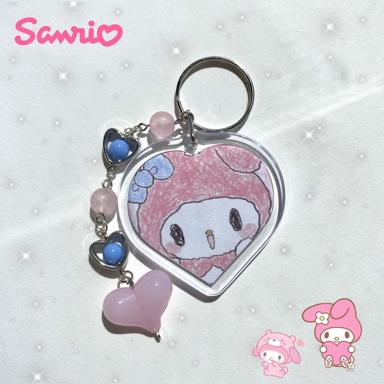 handmade my melody keychain! 🐰 so cute & only 1... - Depop