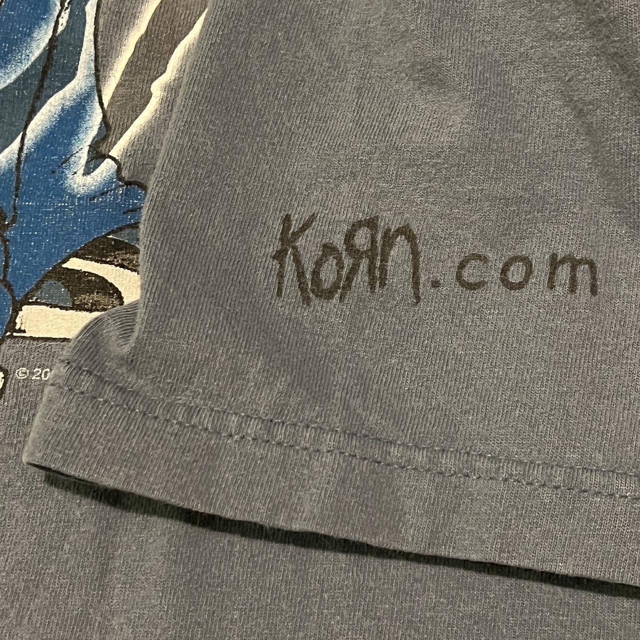 Vintage Y2K Korn Cartoon Caricature Band Light Blue... - Depop