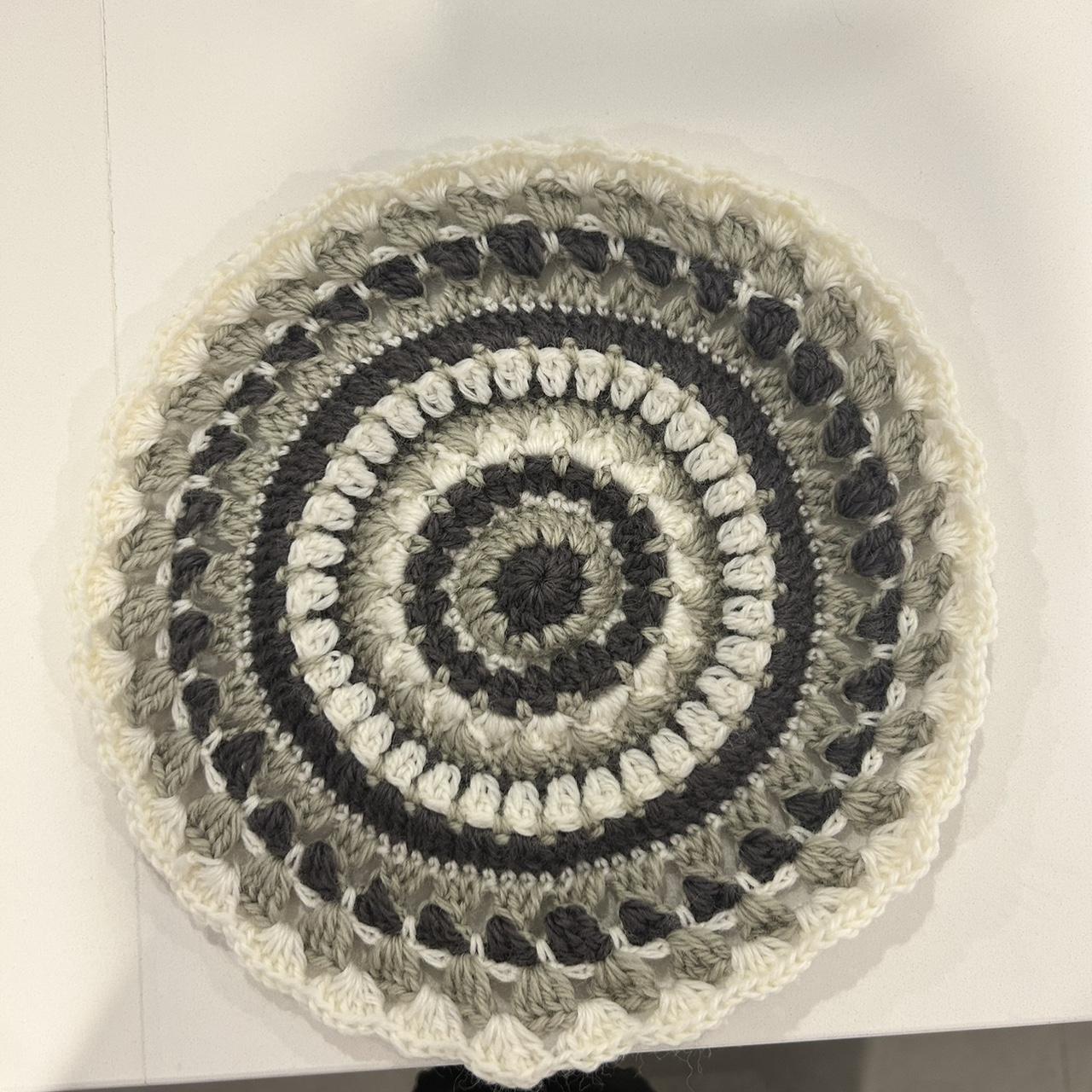 Handmade crochet table mat / mandala. Colours can... - Depop