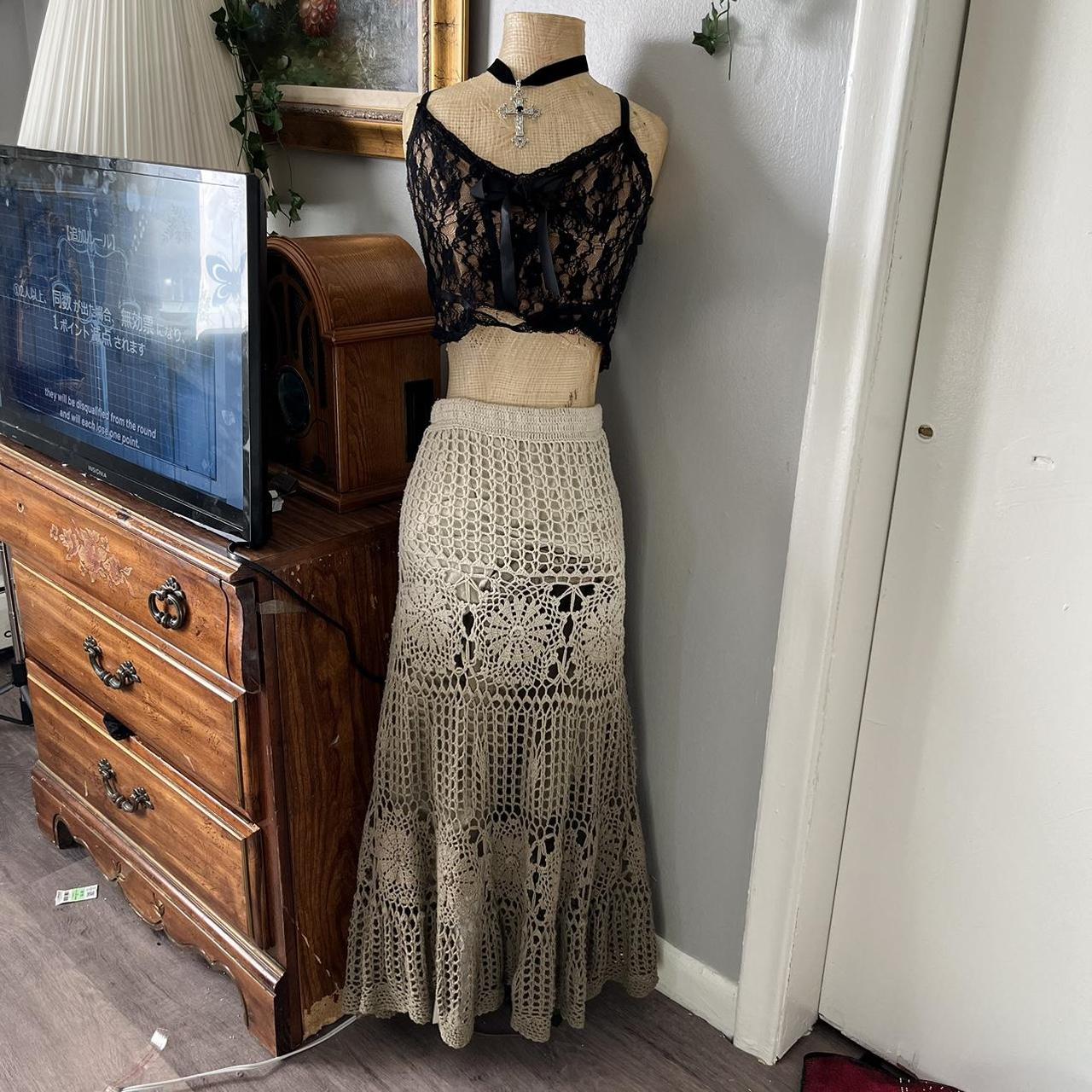 mermaid core netting skirt 🌊 length: 35 hip:... - Depop