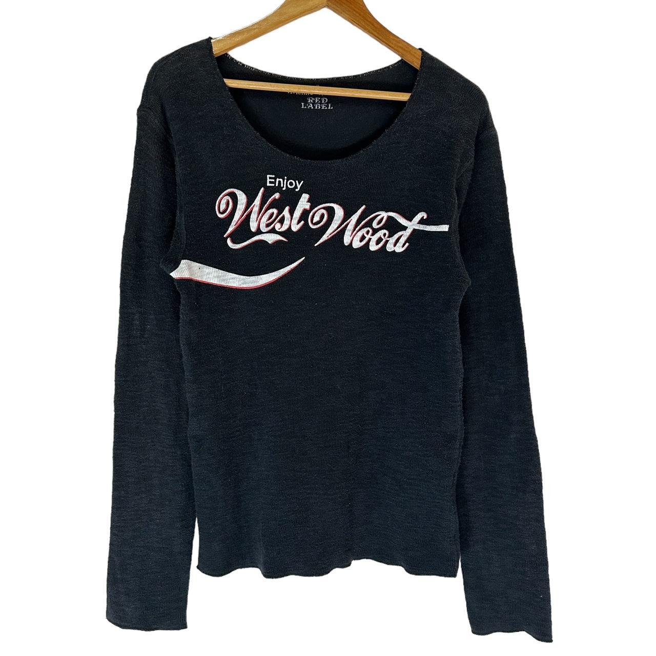 vivienne westwood long sleeves pit to pit 18... - Depop